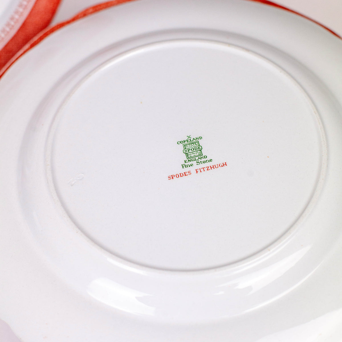 Spode Fitzhugh Red Dinner Plates, Set Of 12 – fleurdetroit