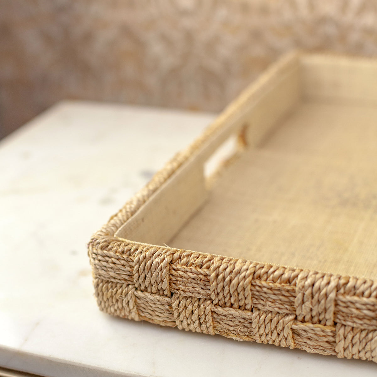 Abaca Rope Serving Tray – fleurdetroit
