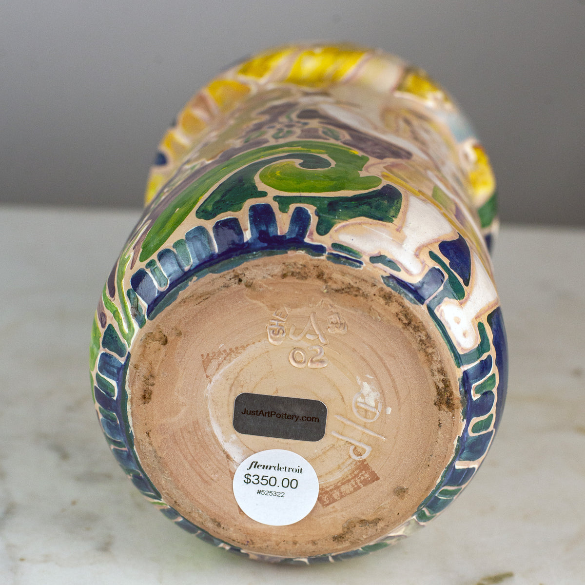 Shearwater Pottery Spoonholder, James Anderson & Patricia Findeisen, 2 ...