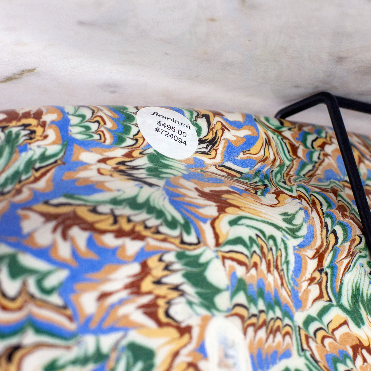 French Aptware Fish Serving Platter, Van Gogh Collection, Pascale Mest ...